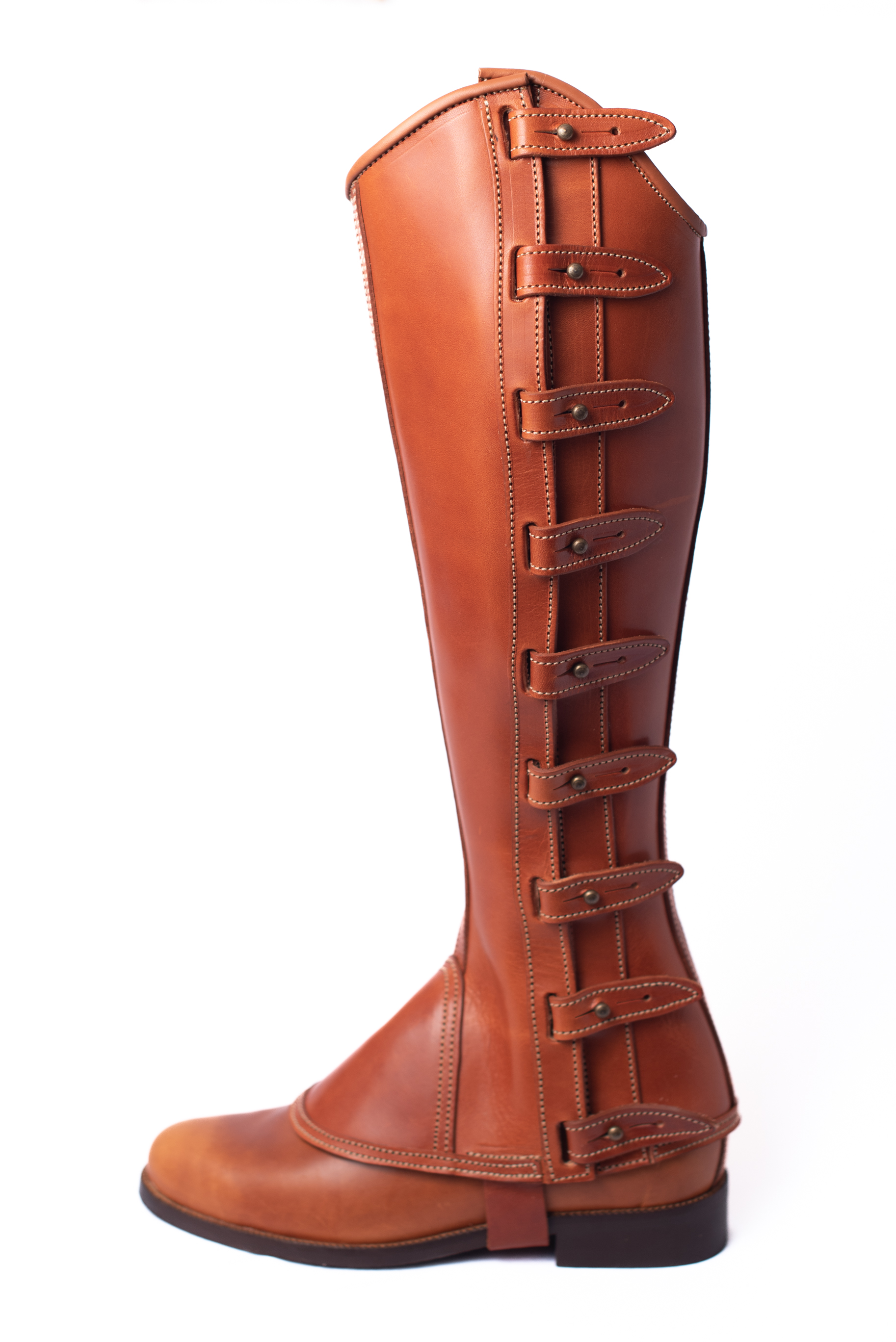 Polaina Mod: Doma piel Vaqueta Natural 9 engalces. REF 006356-NAT ...