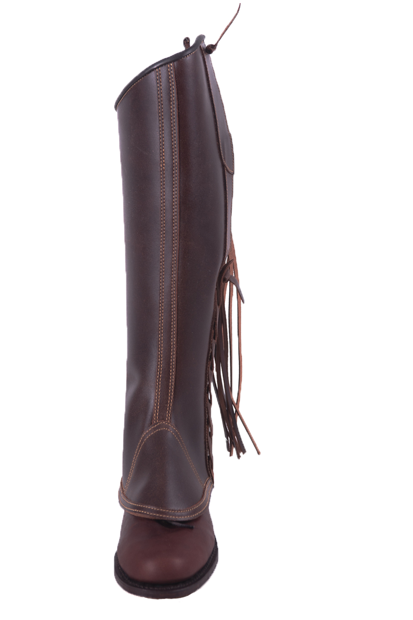 Polaina Mod: Doma piel engrasada Castaña vestir lisa. REF 006354-CAS ...